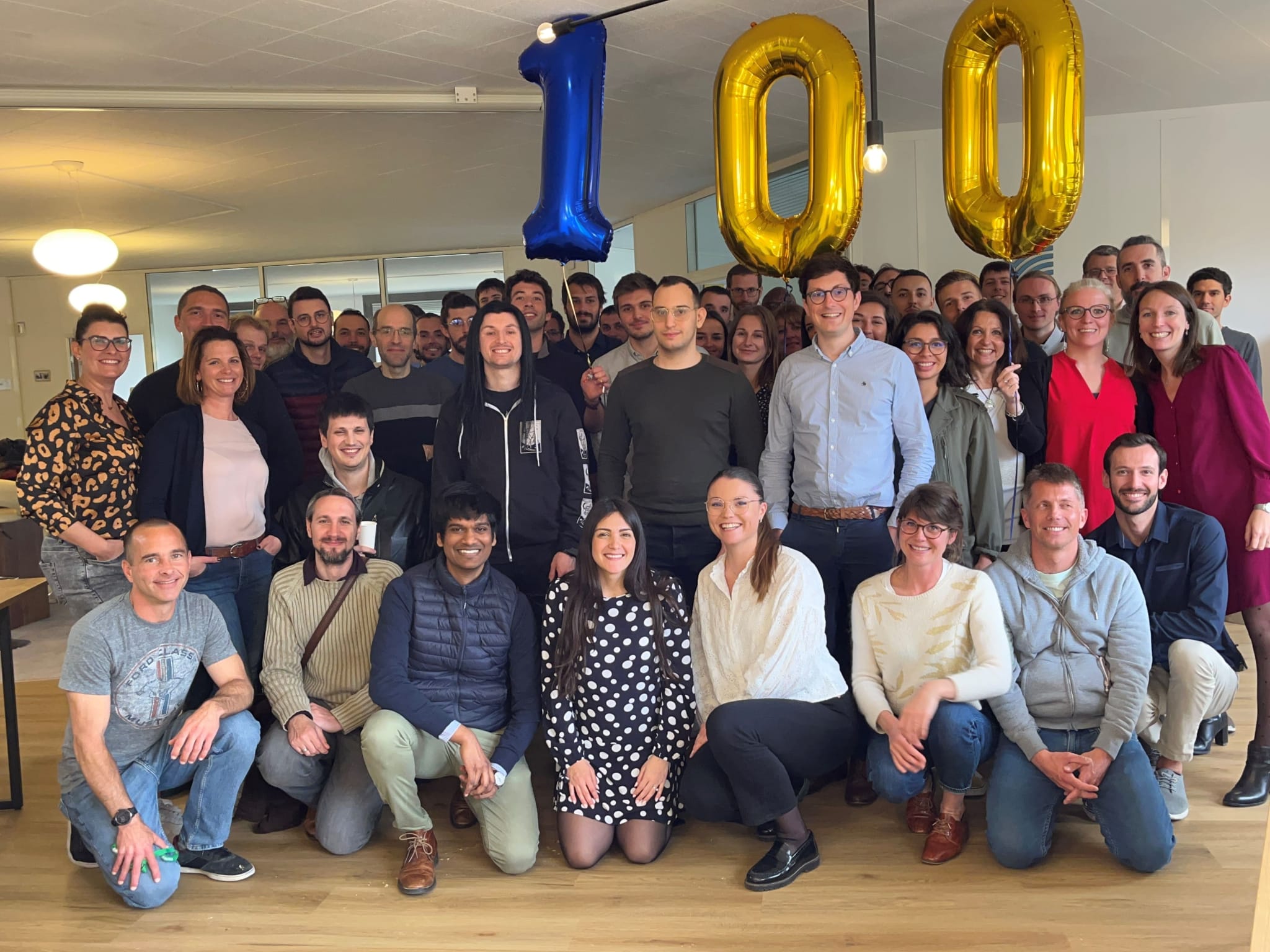 100+ collaborateurs pour Meritis Sohia Antipolis